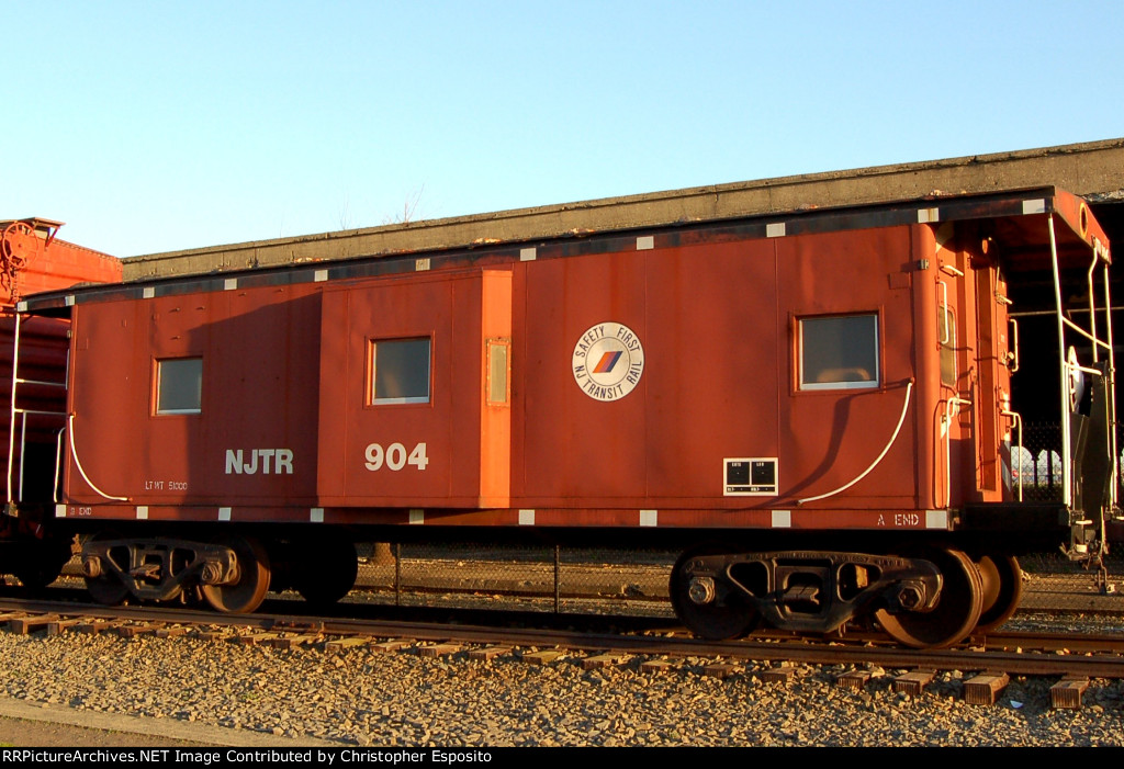 NJT Caboose at the old CNJ Terminal